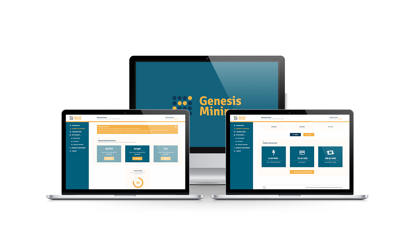 Облачный майнинг Genesis Mining - обзор и отзывы